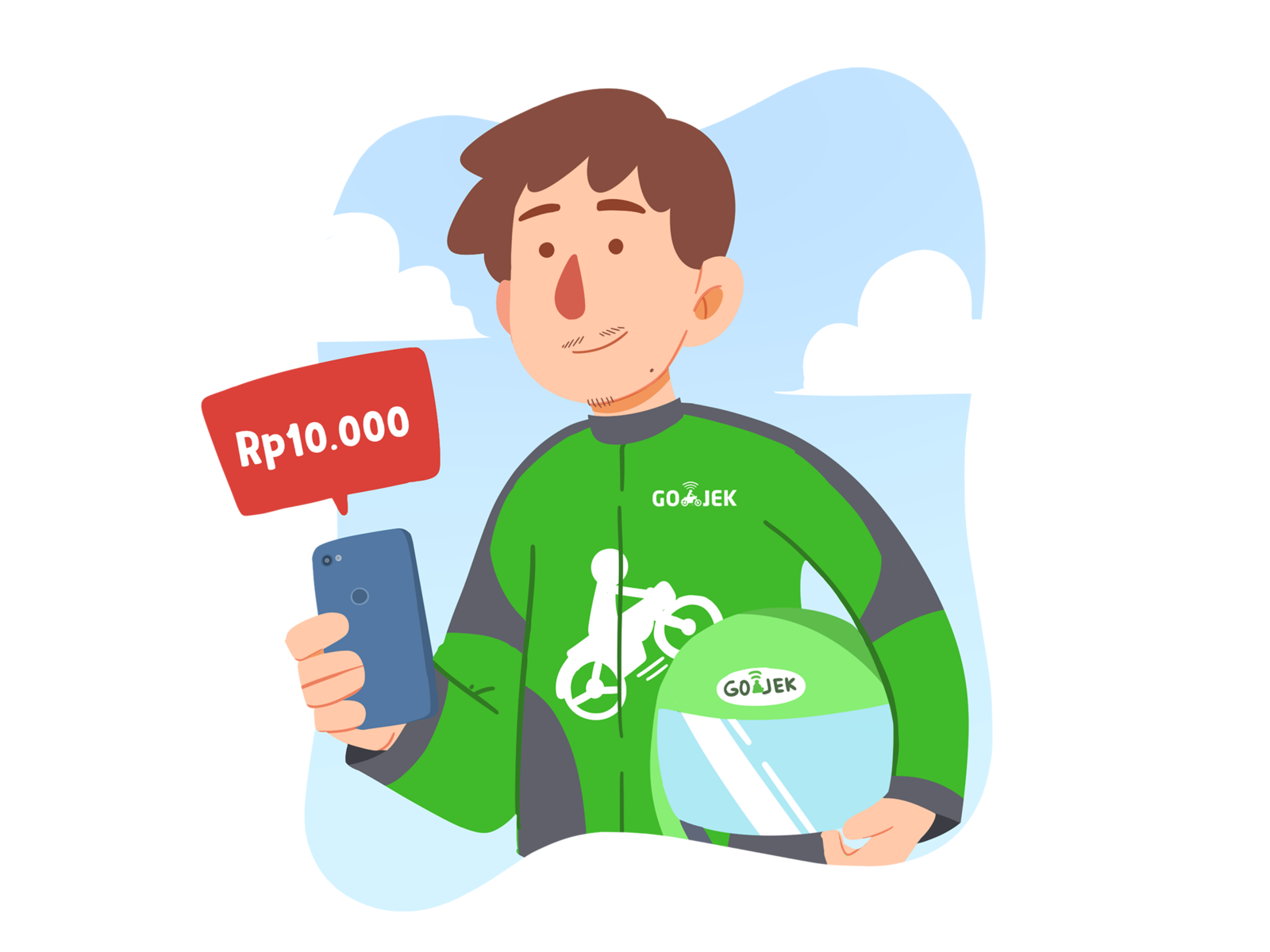 Gojek Driver by Dhiqi Hasbi on Dribbble