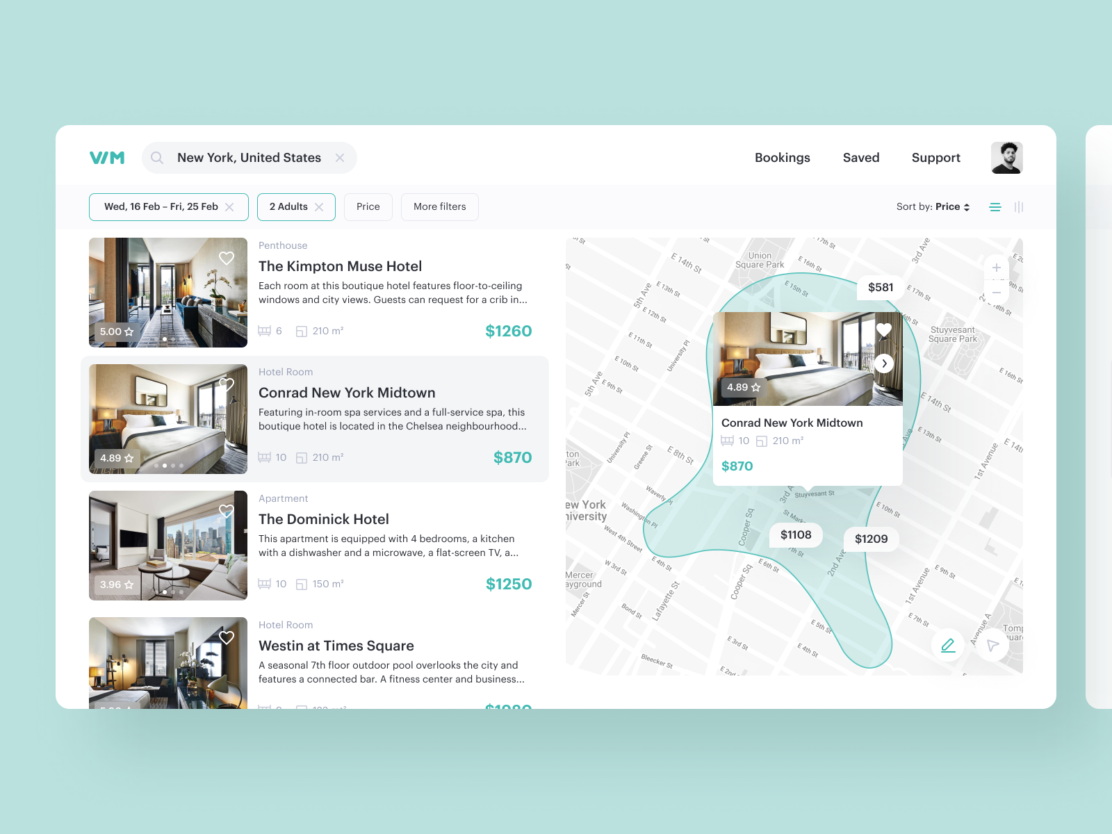 Booking desktop app by Mari Chubina for United on Dribbble