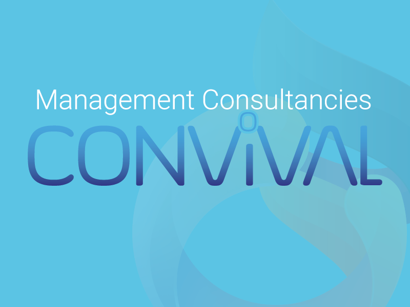 Convival Logo by Raheel Hussain on Dribbble