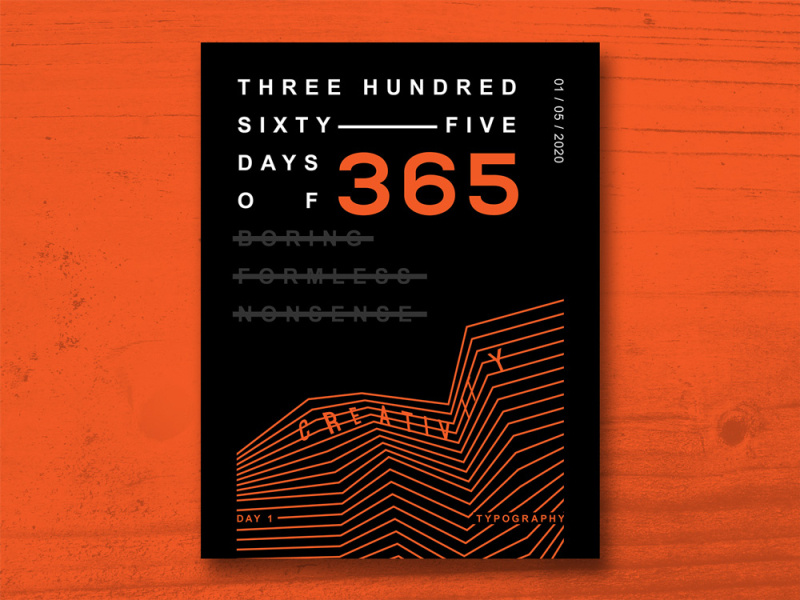 365 Days of Creativity by foggyboxes on Dribbble