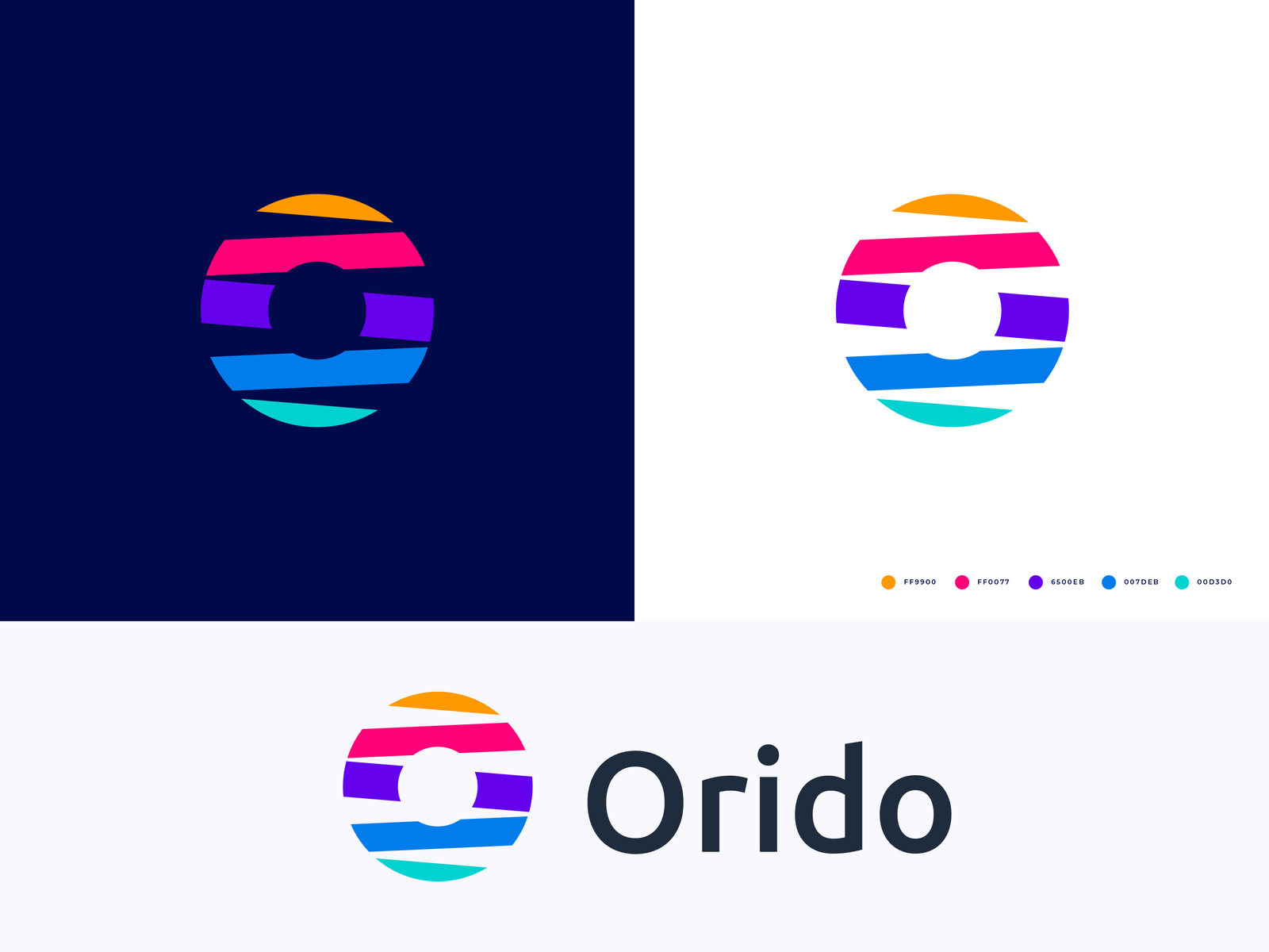 Orido logo design by Md Rasel on Dribbble