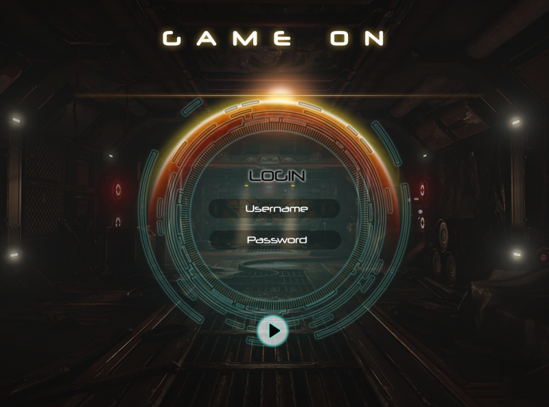 Login screen by Taarika93 on Dribbble