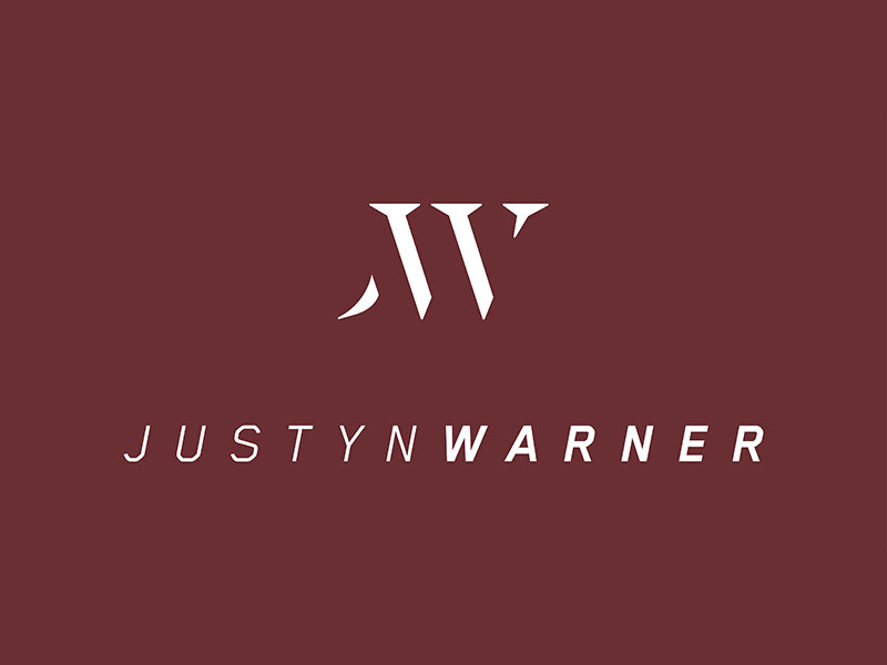 The New JustynWarner Logo by Justyn Warner on Dribbble