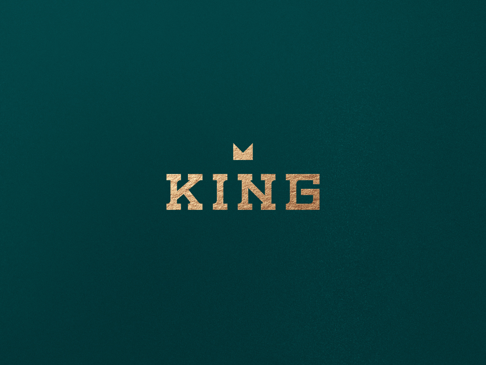 King - Logotype Design by Moncef Arajdal on Dribbble