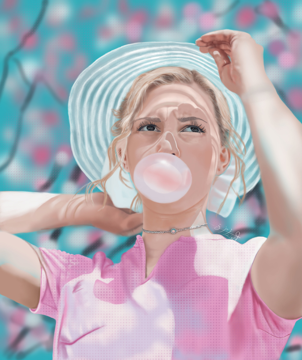 Girl Palon by aziza shehata on Dribbble