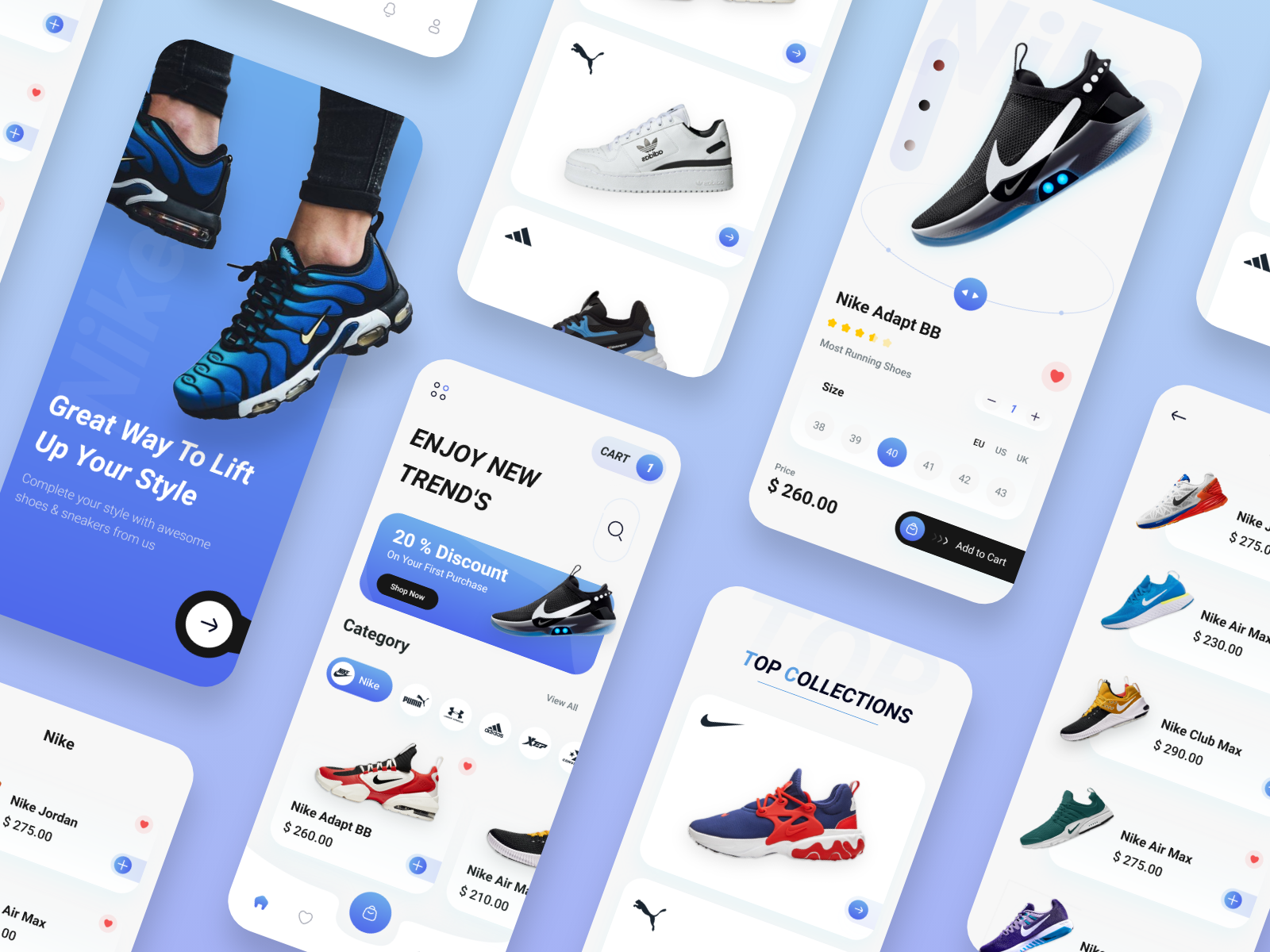 Nike Shop_App by Yash Khunt on Dribbble