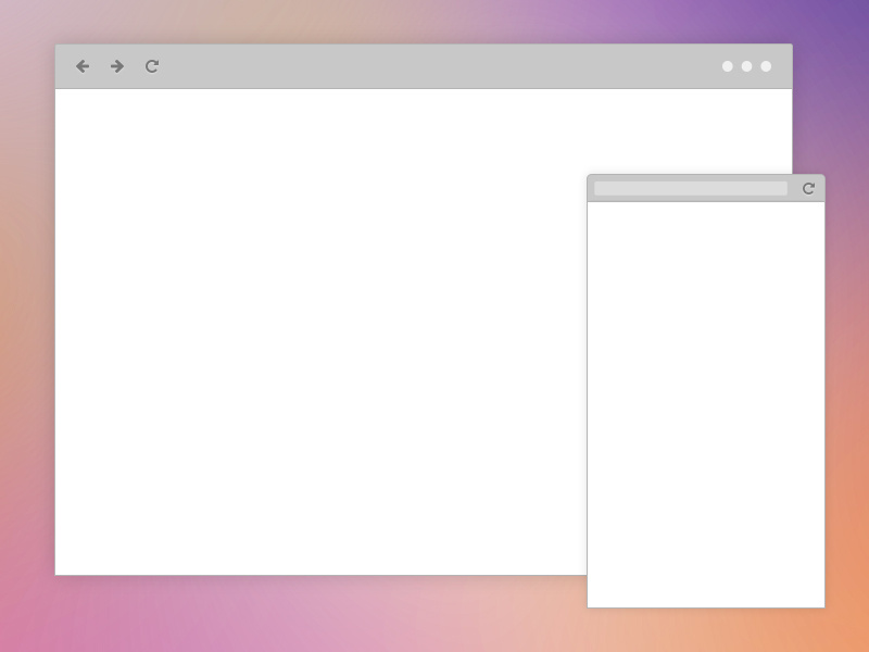 Browser Templates by Anurag Dommeti on Dribbble