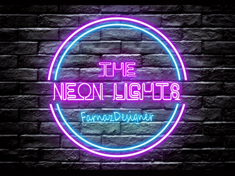 Neon Light by Farnaz Designer on Dribbble