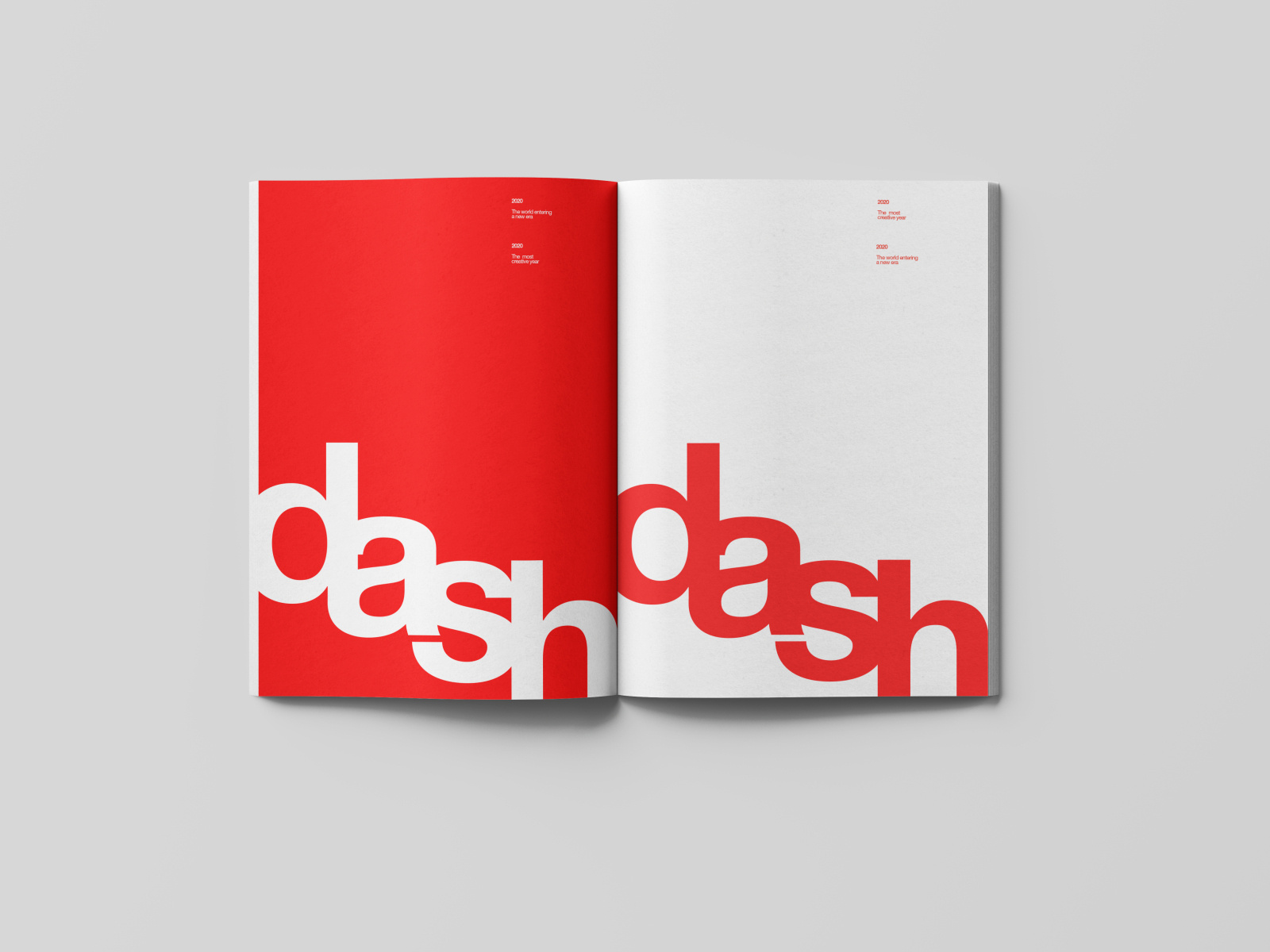DASH Magazine layout design by Fahd Y. Tohry on Dribbble