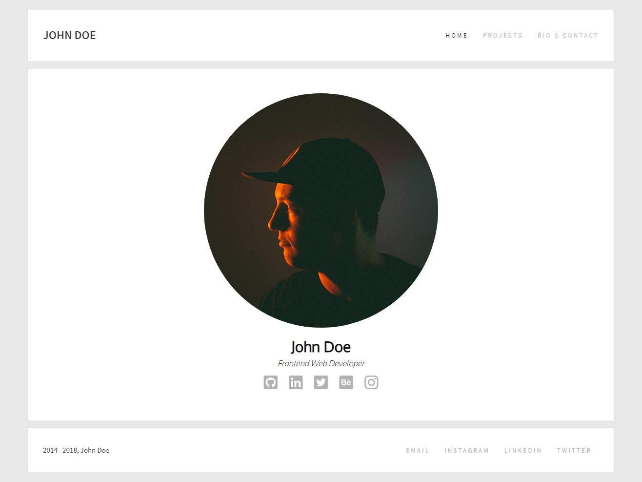 Minimalist Developer Theme by Taslim Yakub on Dribbble