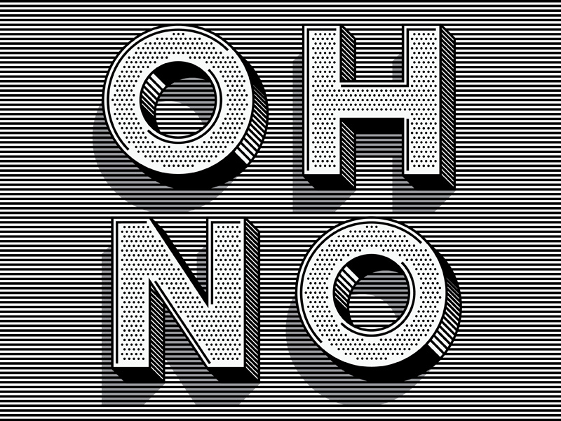Oh No by Todd Wendorff on Dribbble