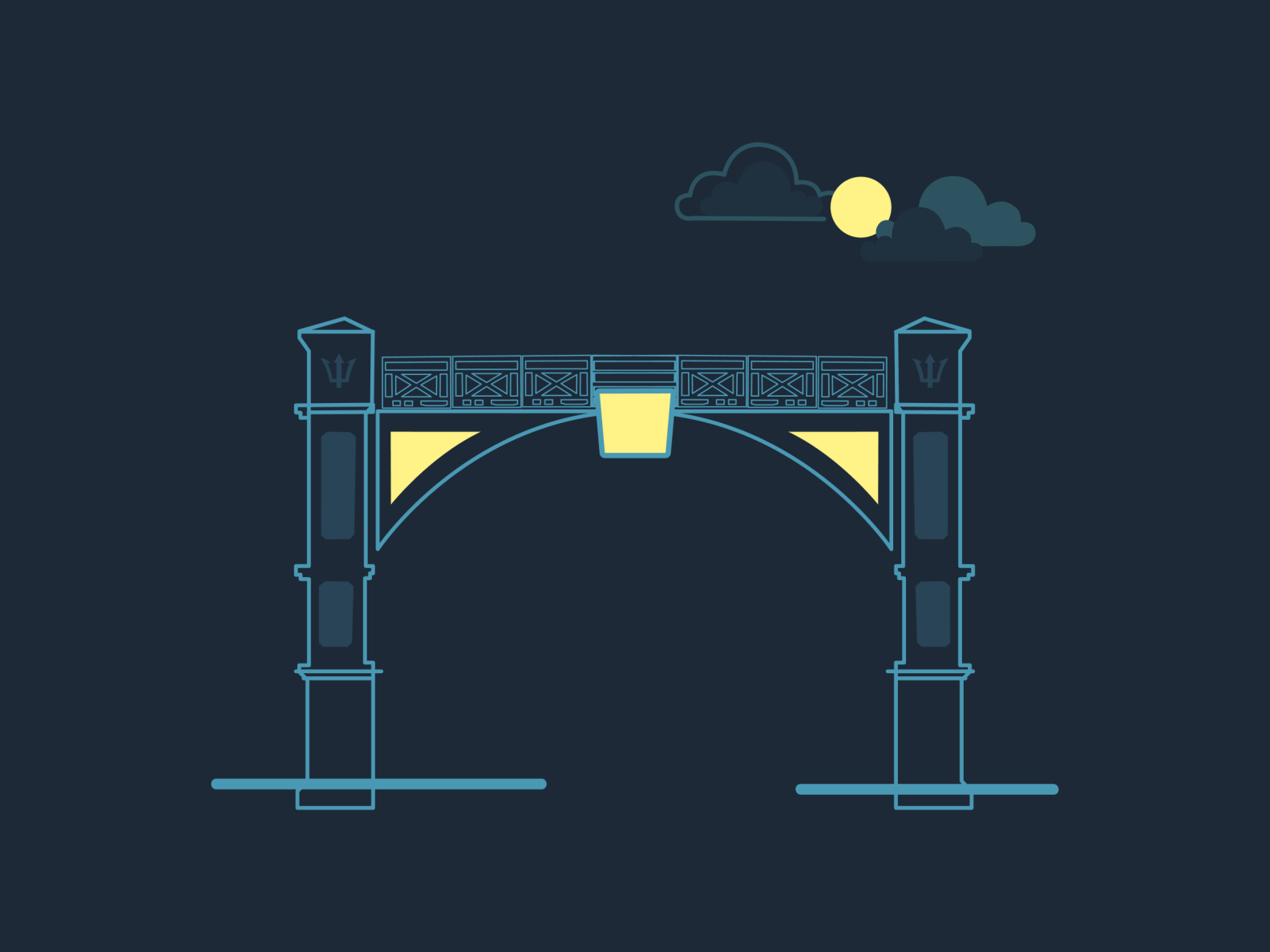 Barbados - independence arch by Prince Bazawule on Dribbble