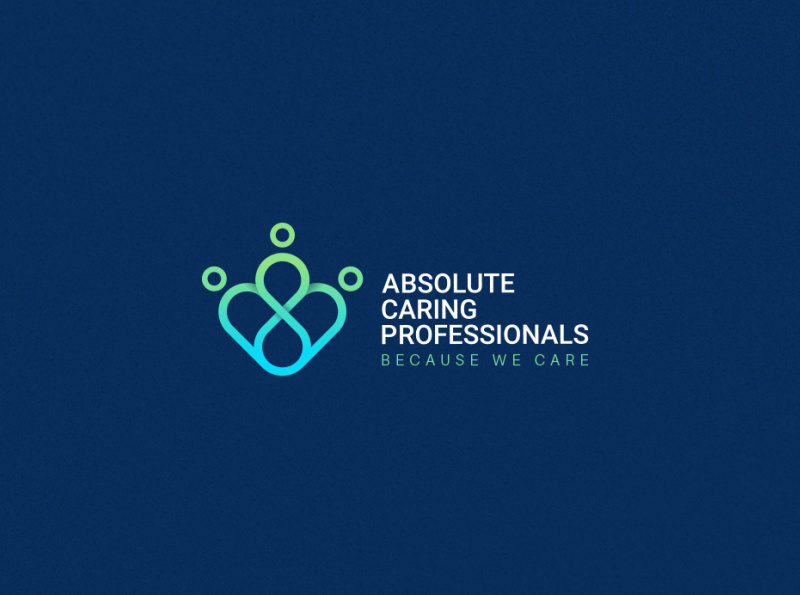 Absolute Caring Professionals | Logo by Ahmed Haji on Dribbble