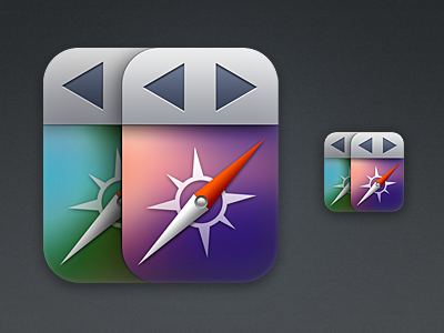 Multitasking Browser Icon by Larry Chen on Dribbble