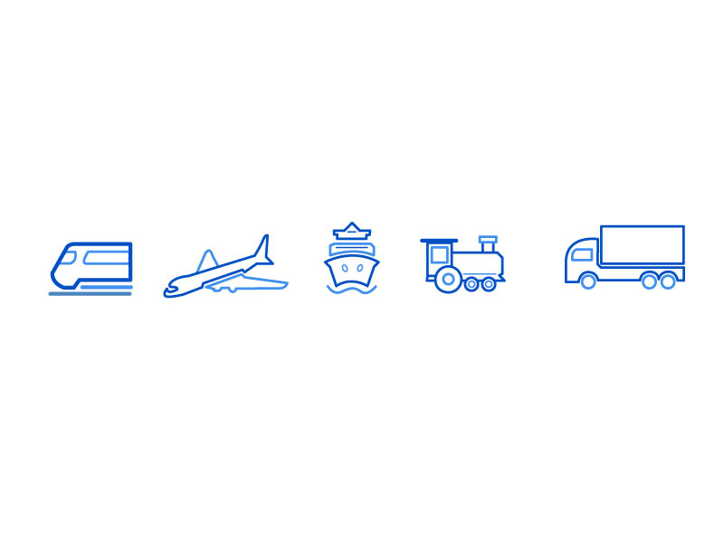 Map System Icons by Ray Williams on Dribbble