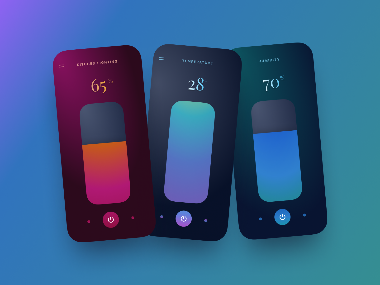 Simple Smart Home App — More Screens by Serge Strokov for Ralabs Design ...
