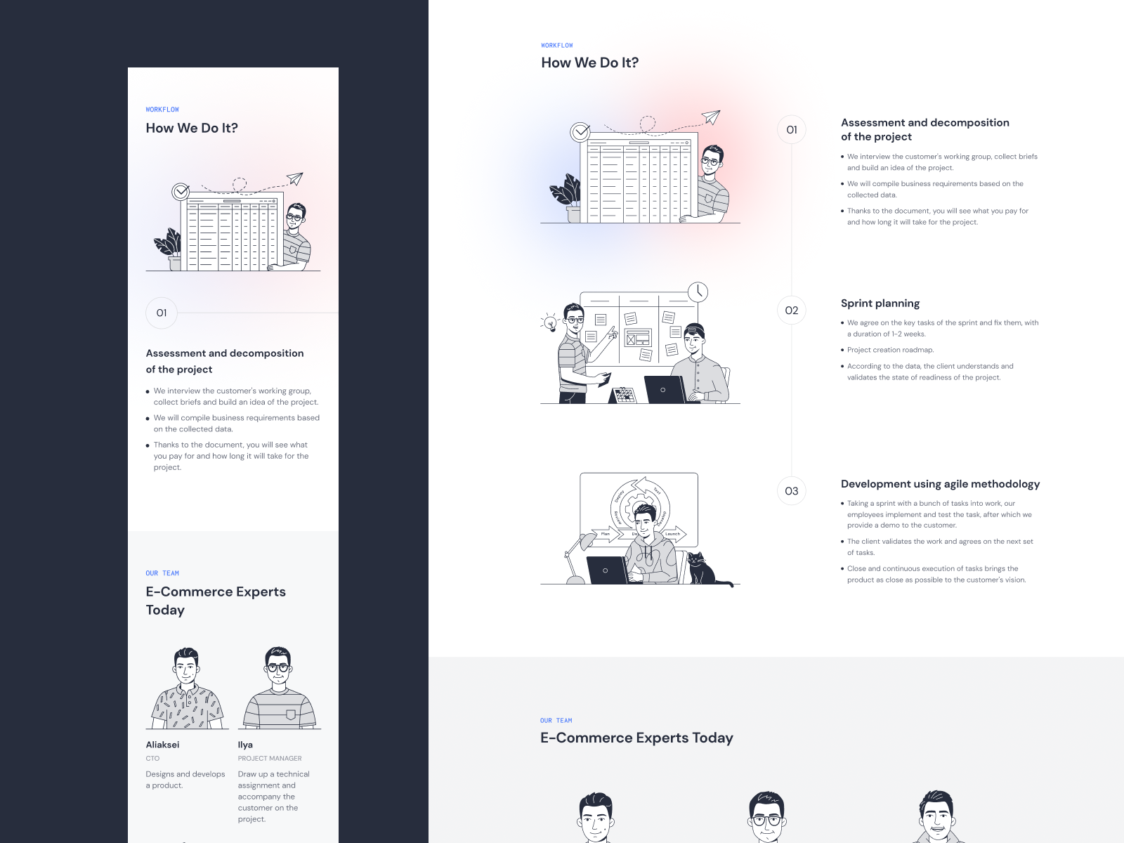 Slash Soft: Website design for IT Company by Alina Tsurikova on Dribbble