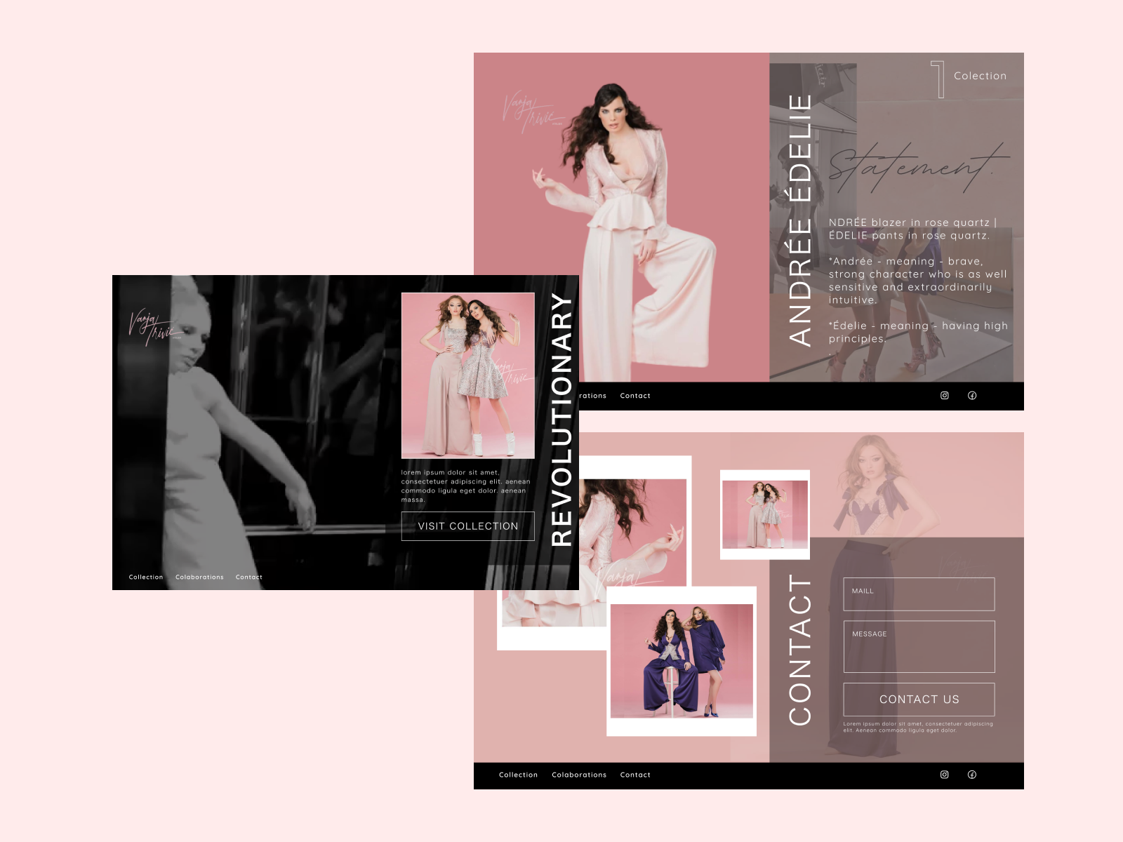Vanja Trivic atelier by Tamara Petrovic on Dribbble