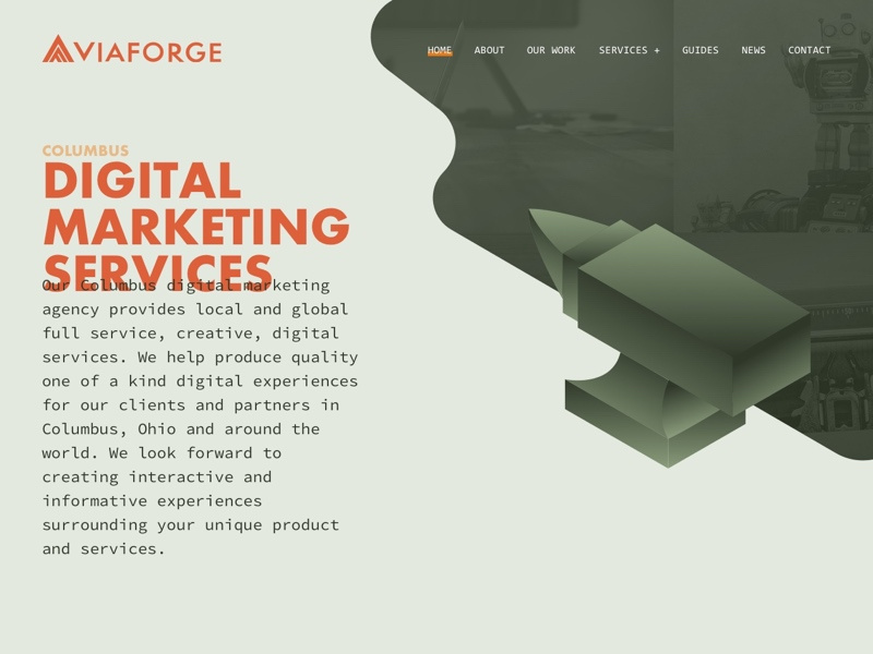 Digital Marking Services - Ver.3 Banner by Paul Circle for ViaForge on ...