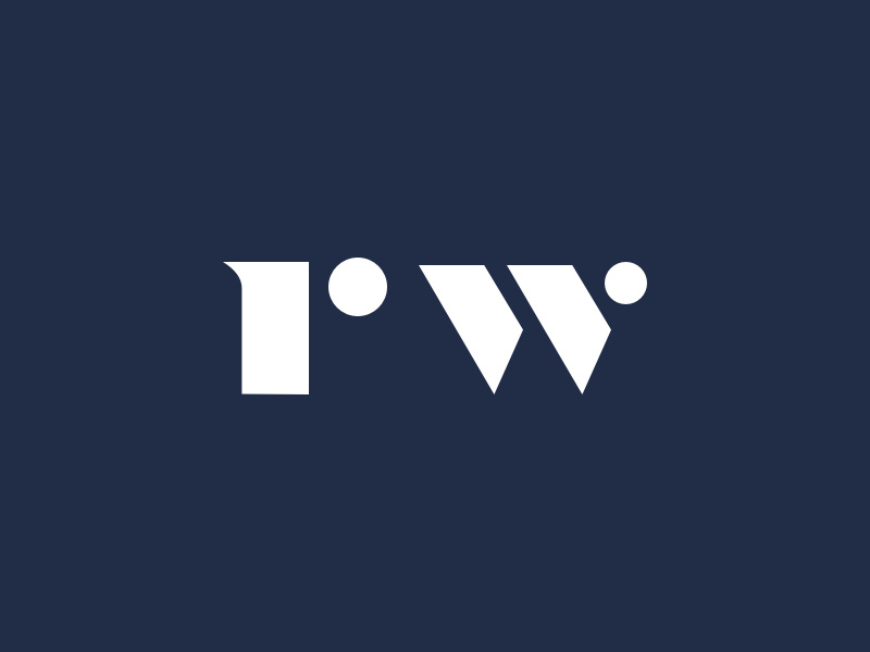 RW Logotype Concept - V1 by Paul Circle for ViaForge on Dribbble