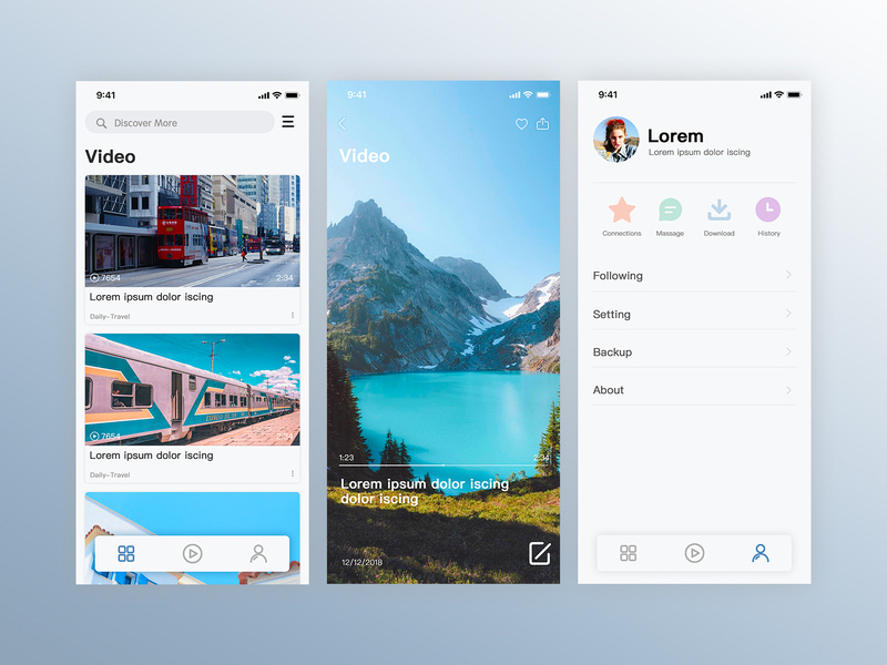 little ui by Sean Xu on Dribbble