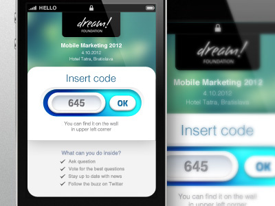 UI welcome screen - free psd by Frantisek Krivda on Dribbble