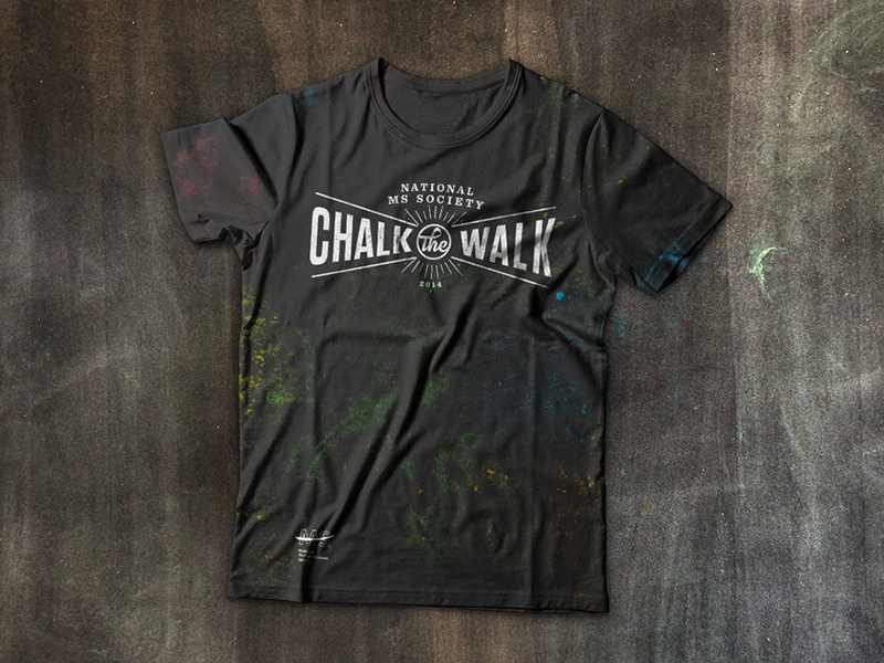 Chalk the Walk shirt by Colin Mumbach on Dribbble