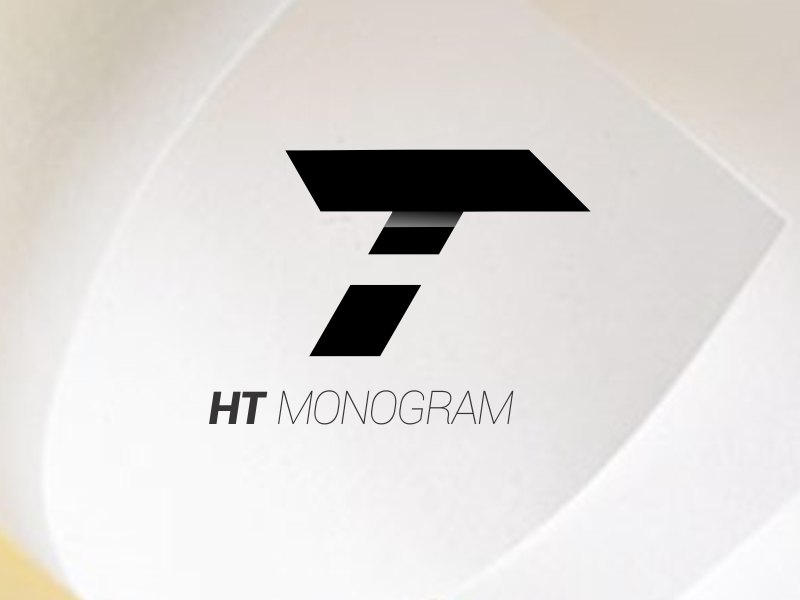 HT monogram logo by lukcy.sraz on Dribbble