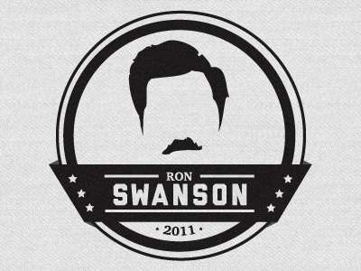 Ron Swanson by Justin Barber on Dribbble