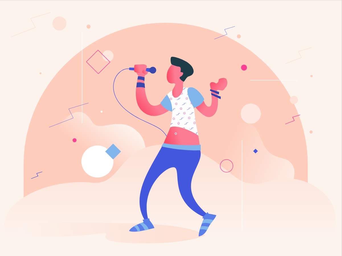 Dribbble - singer.png by Felipe Todesco
