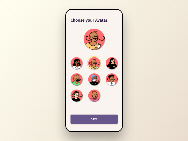 Daily UI 088 - Avatar by Abhishek P on Dribbble