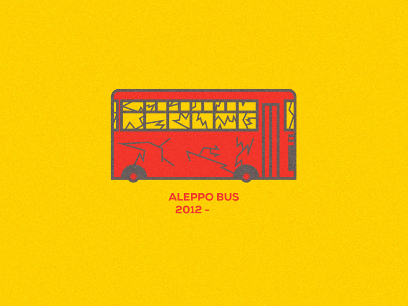 Aleppo Bus 2012 - by Sedki Alimam on Dribbble