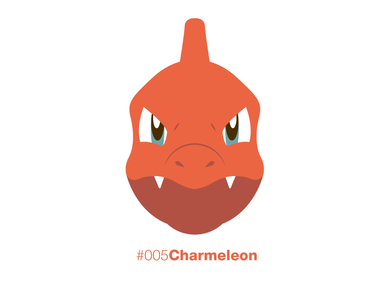 #005 Charmeleon by Sedki Alimam on Dribbble