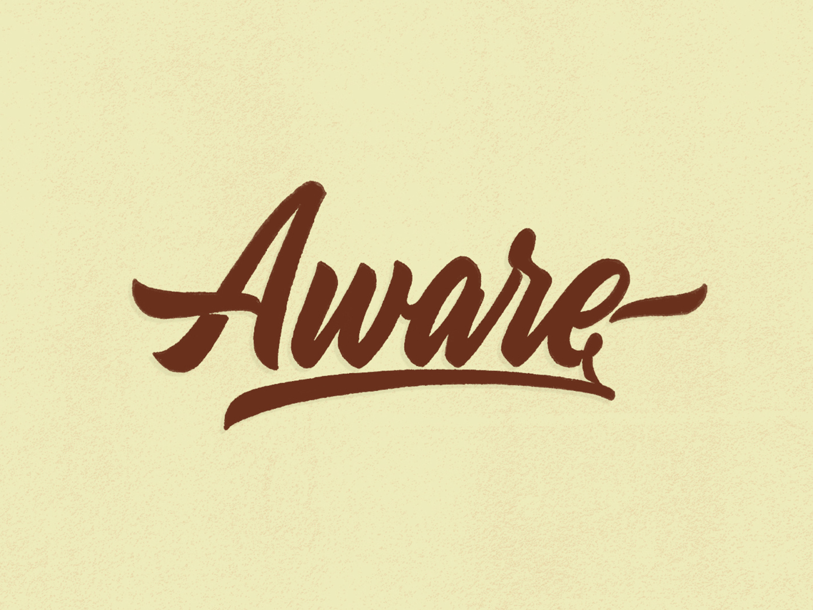 Aware by Ferdian M. R on Dribbble