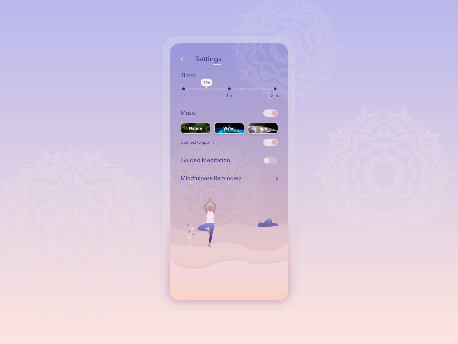 Daily UI. 007 - Settings by Juliana Gregori on Dribbble