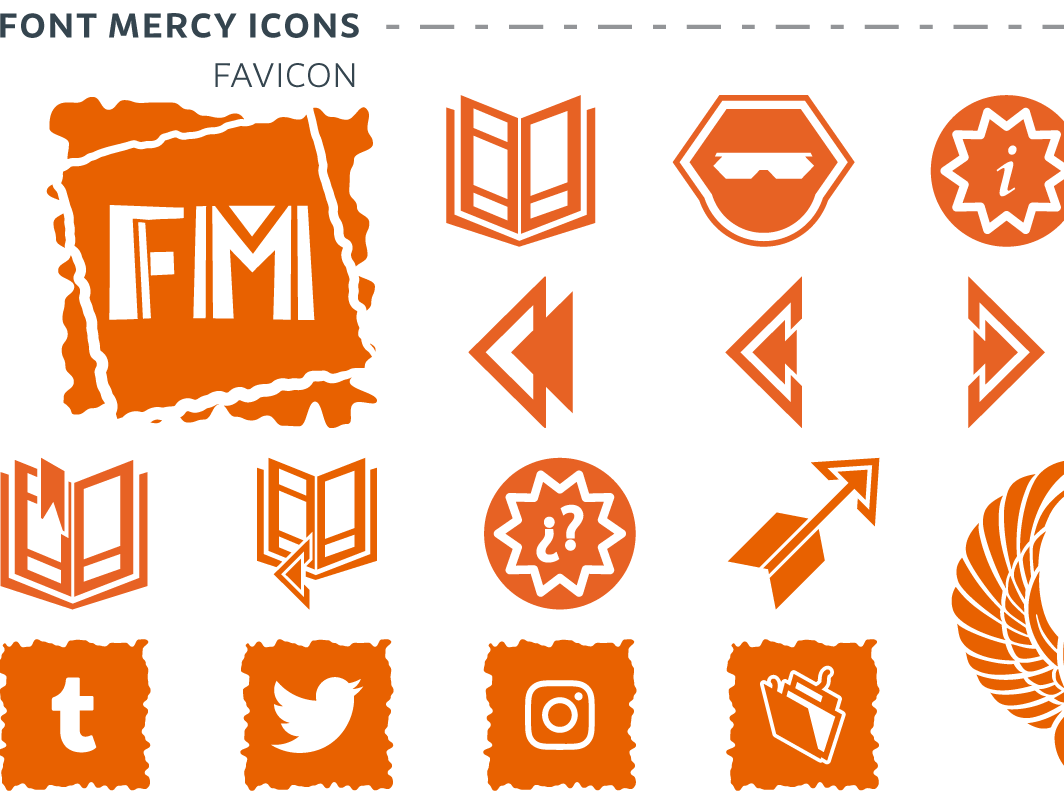 Find Mercy - Icon Set by Nicole Berry on Dribbble