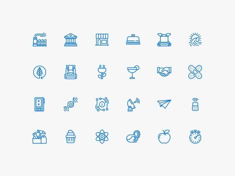 Workday Accent Icons by Matt Kistler for Workday on Dribbble