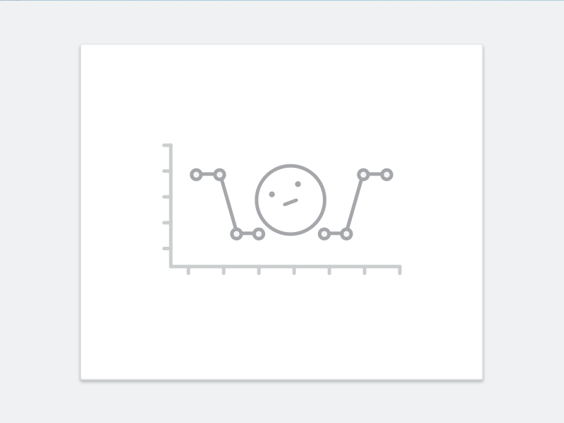 Chart Empty State by Lee Waters on Dribbble