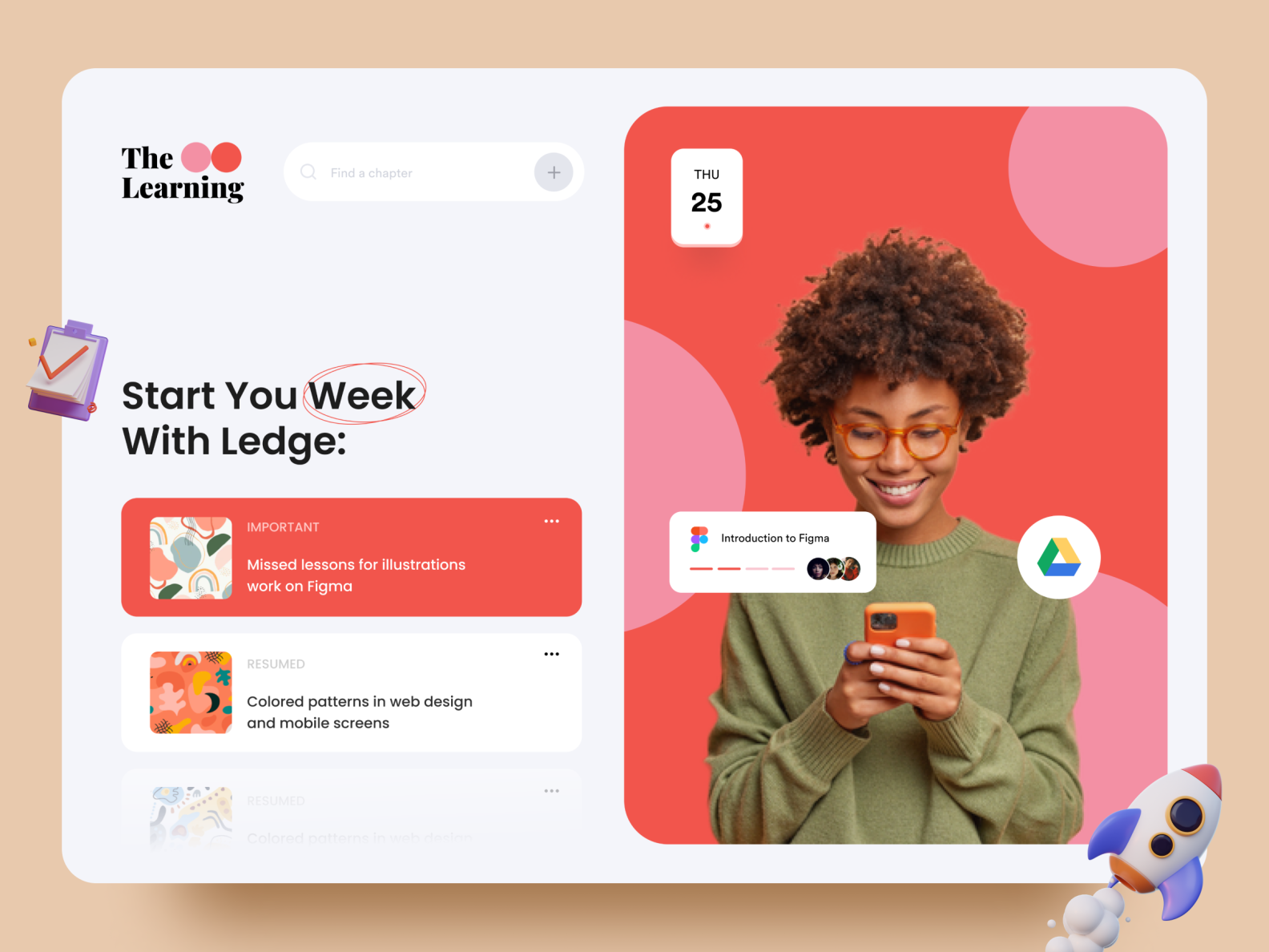 Learning Platform Dashboard by Divagar R on Dribbble
