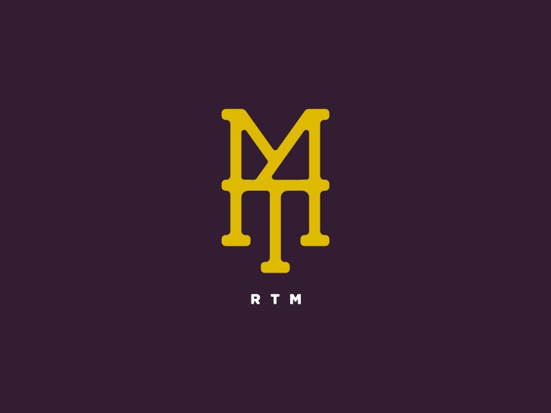 RTM Monogram by Joe Shields on Dribbble