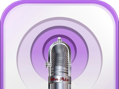 Podcasts iOS Icon by Terry OCheskey on Dribbble