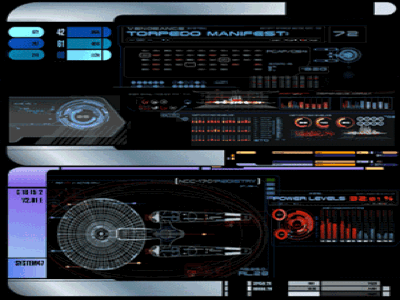 LCARS Enterprise Weapons Analysis by Terry OCheskey on Dribbble