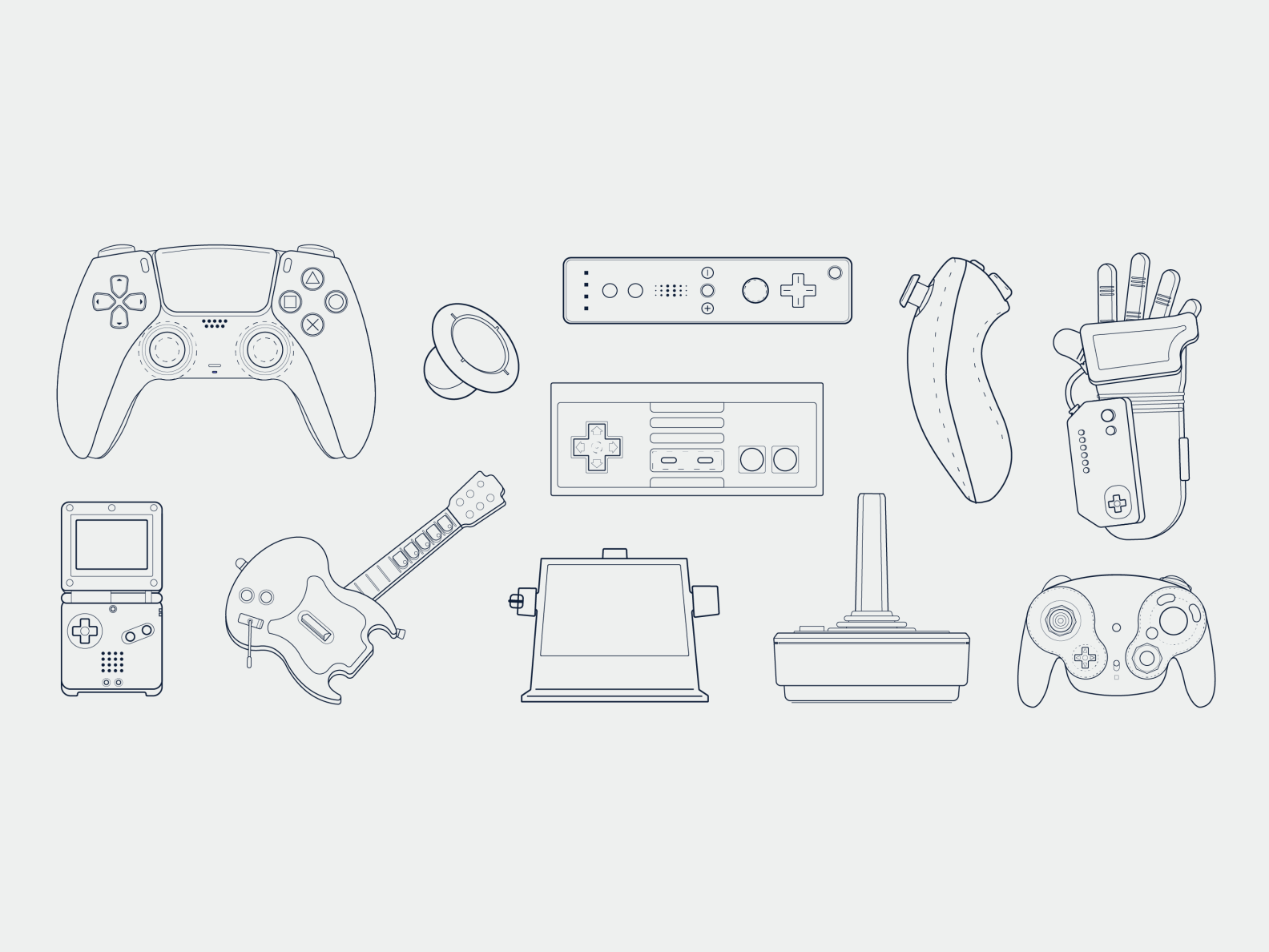 Hands On | Controller Illustrations by Ian Costello W. on Dribbble