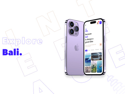Bali-The App by Hassan Arshad on Dribbble