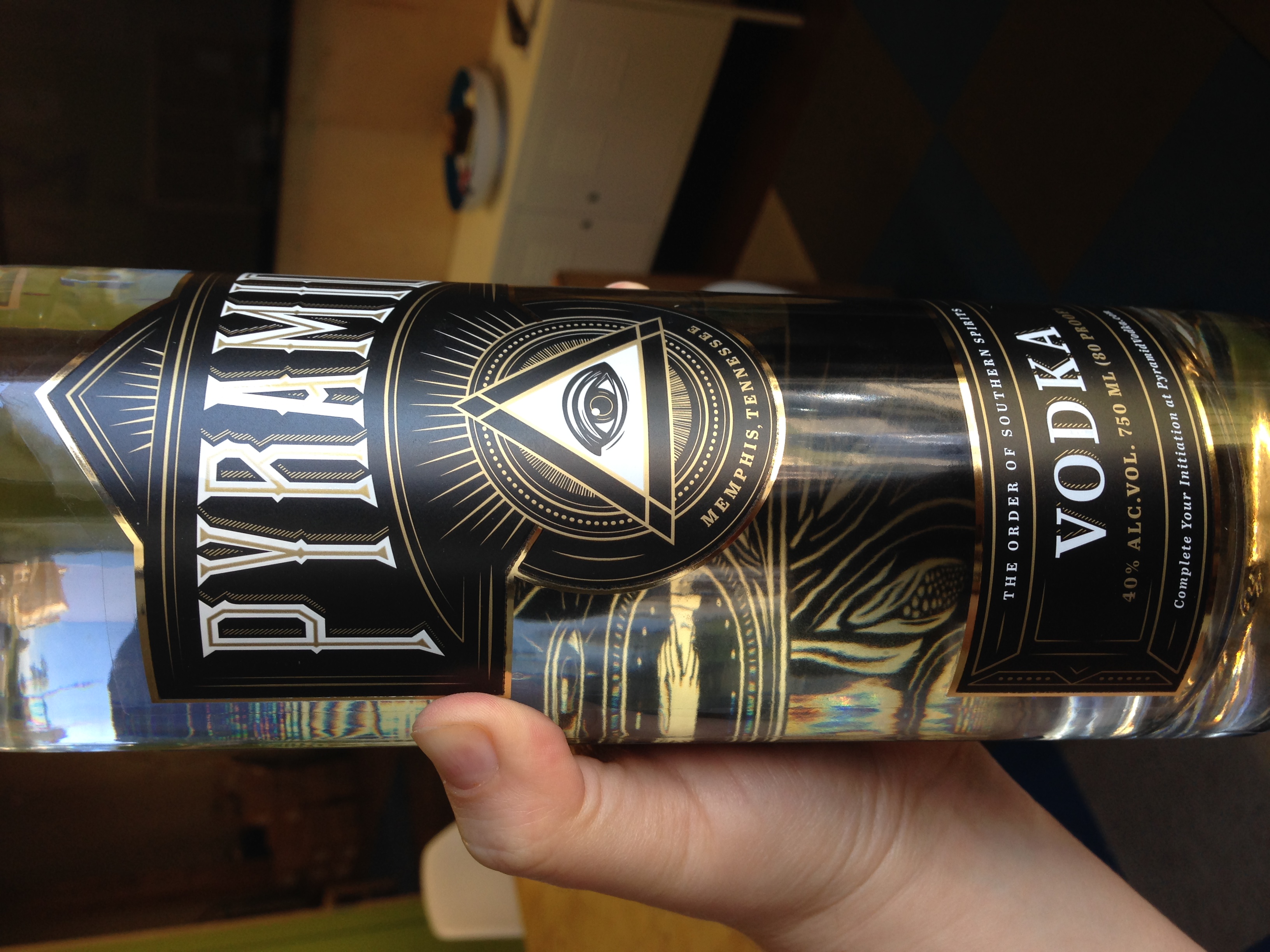 Pyramid Vodka Bottles by Allie Mounce on Dribbble