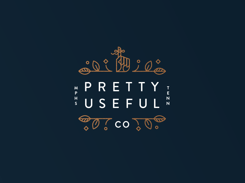 Pretty Useful logos WIP by Allie Mounce on Dribbble
