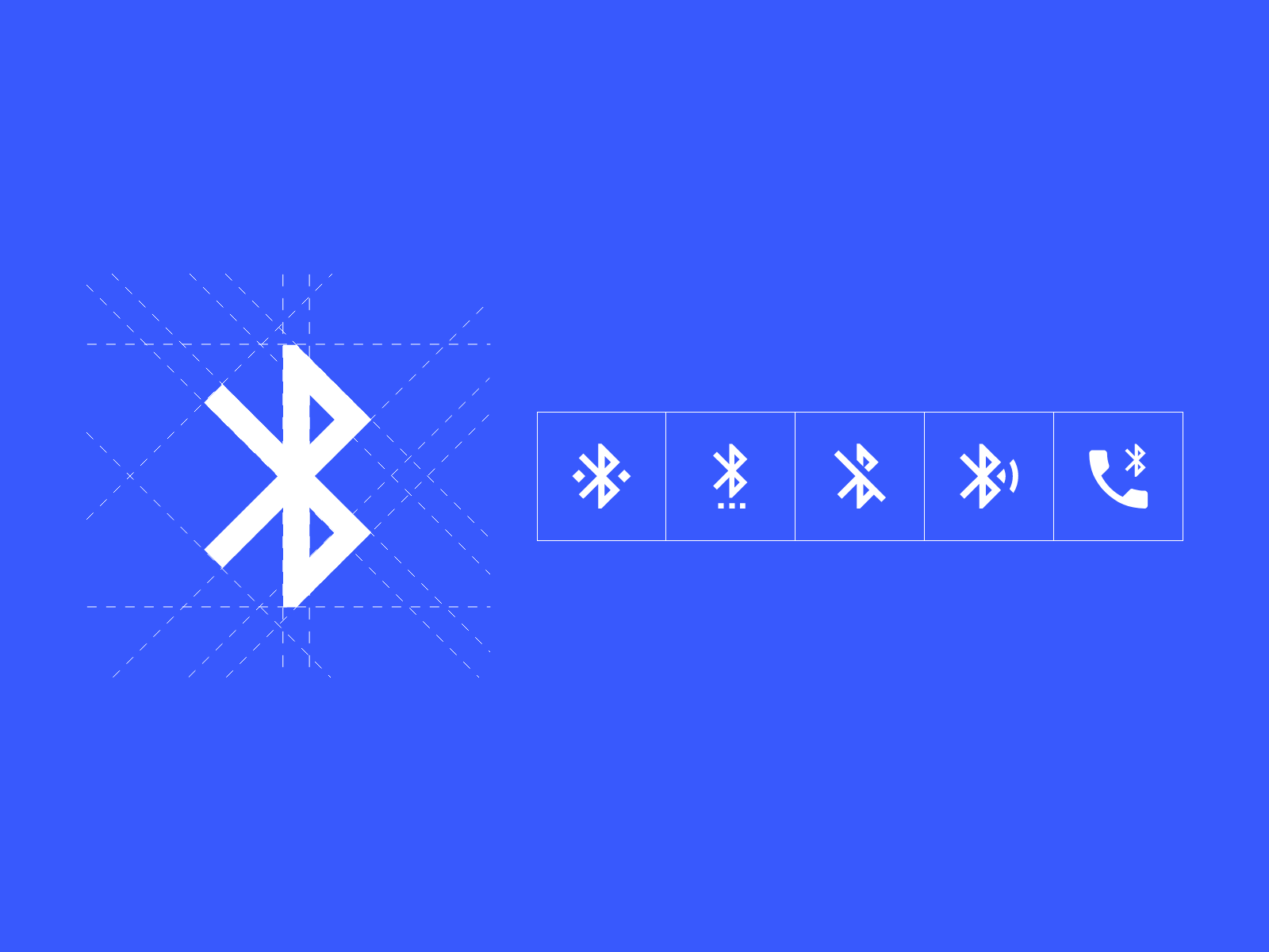 Bluetooth Icons Set by Apoorv Arora on Dribbble