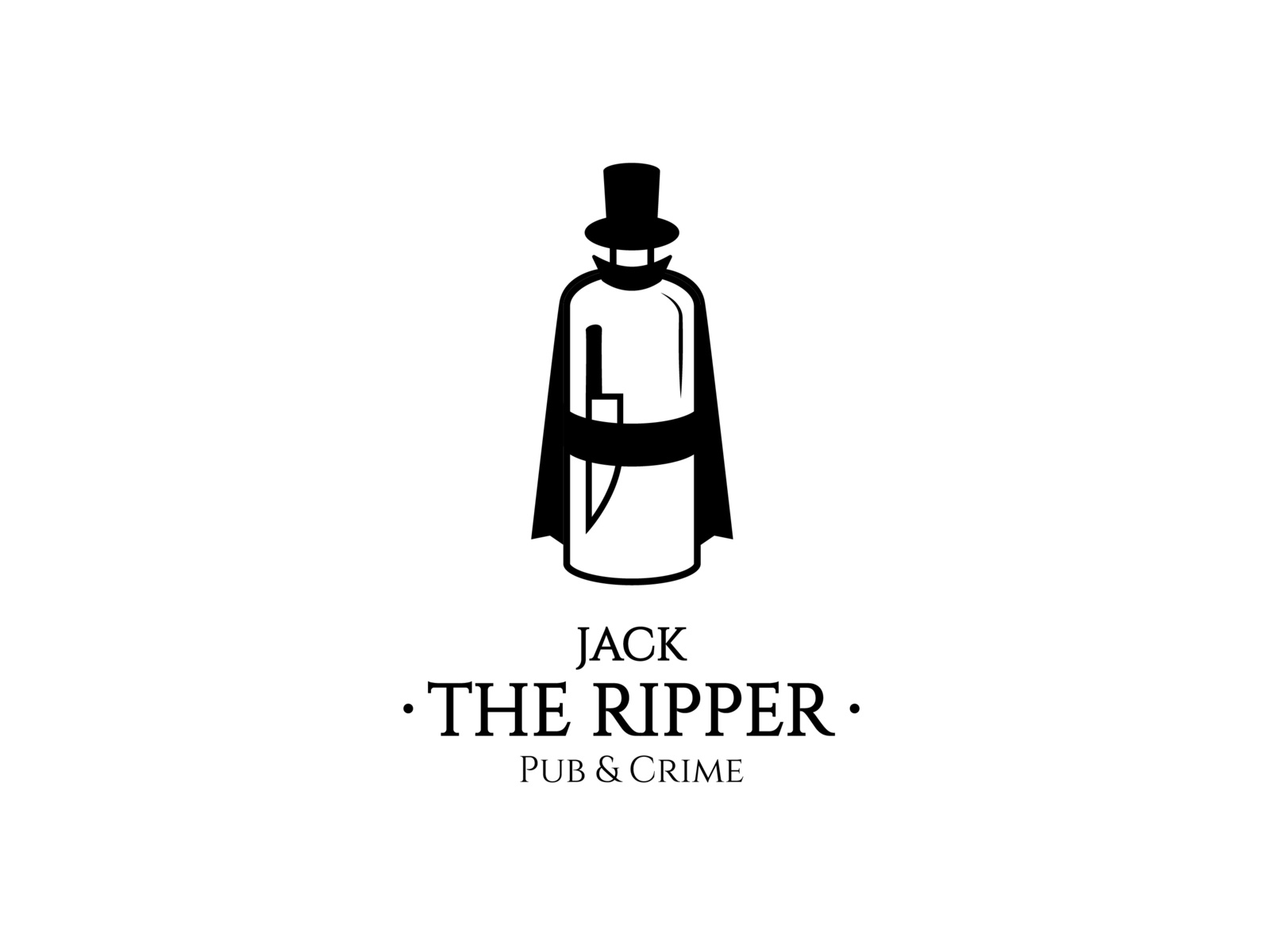 Logo for Jack The Ripper Pub by Marek Szabłowiński on Dribbble