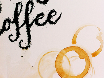 Coffee Typography by Alicia on Dribbble