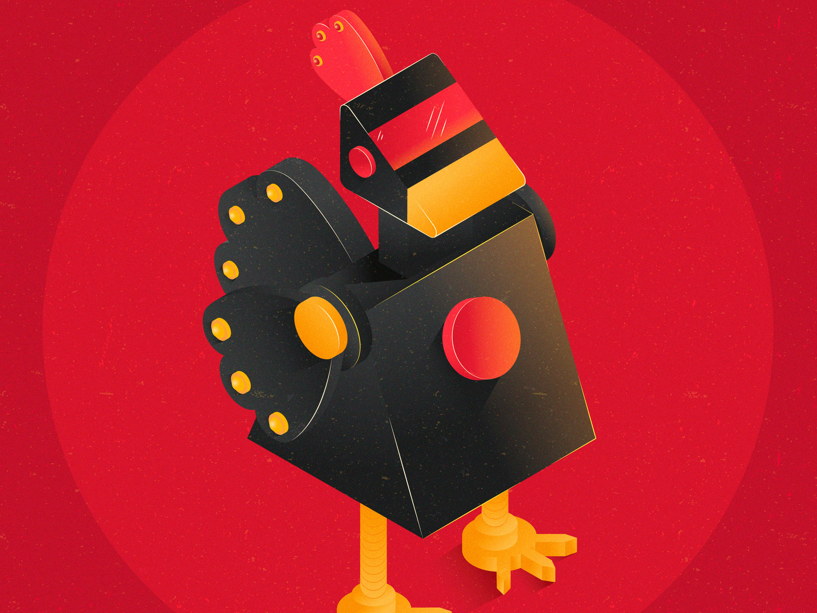 Piggie Mecha by ABRIL GOGO on Dribbble